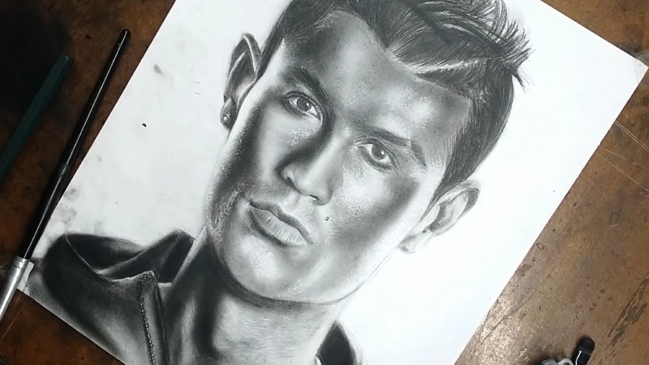 Cristiano Ronaldo Drawing || Hyper Realistic || Step by Step ...
