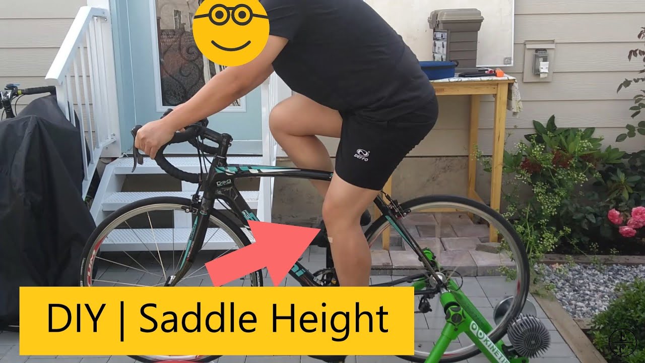 DIY | How to set up saddle height - YouTube