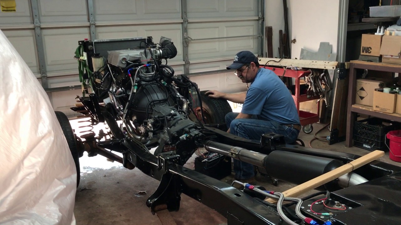 First run of the engine - YouTube