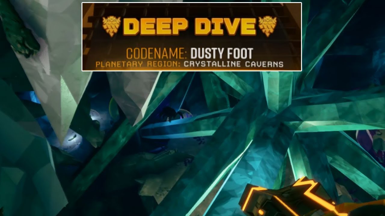 Dusty Foot - Deep Dive - Solo - Deep Rock Galactic - YouTube