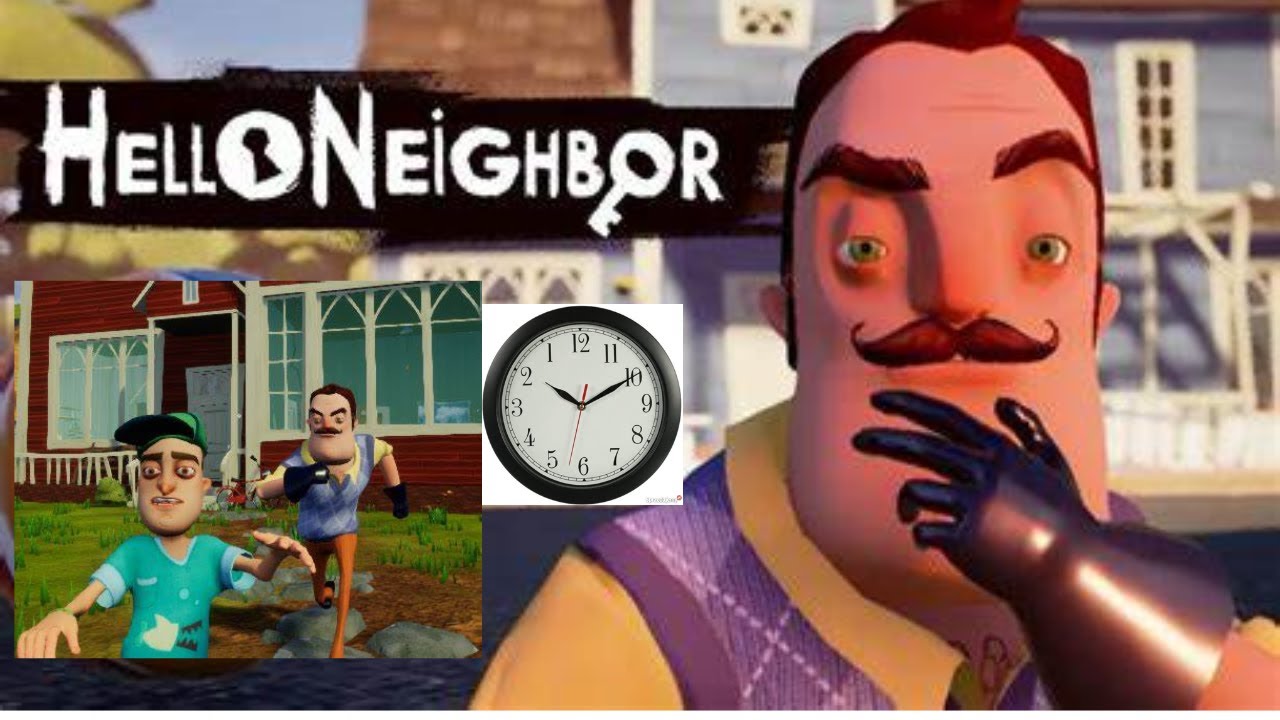 Hello Neighbor Speed Run *nie najlepszy* - YouTube