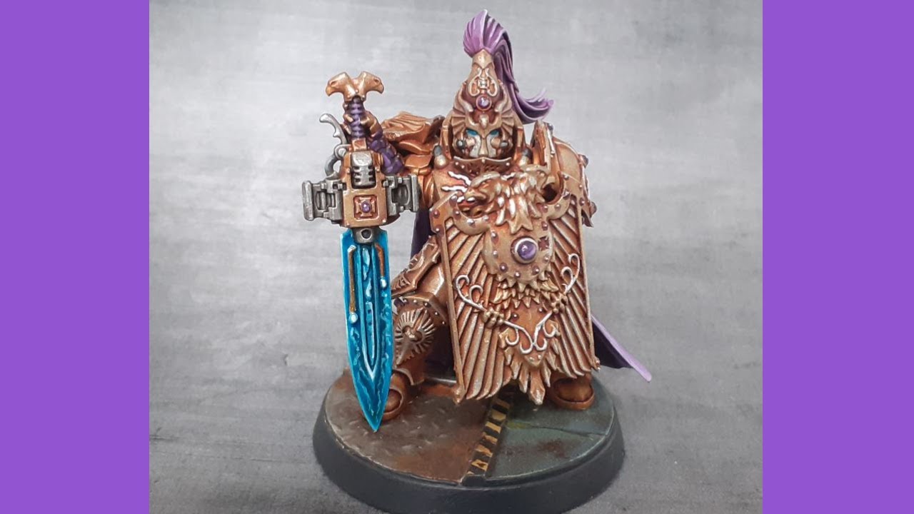 Shield Captain Adeptus Custodes - YouTube