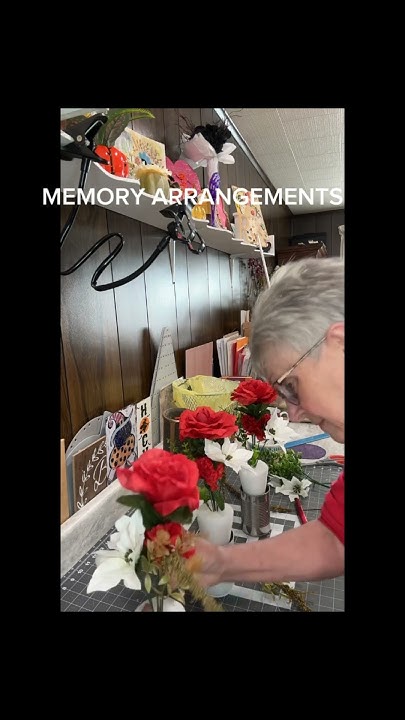 How to make a memory arrangement - YouTube