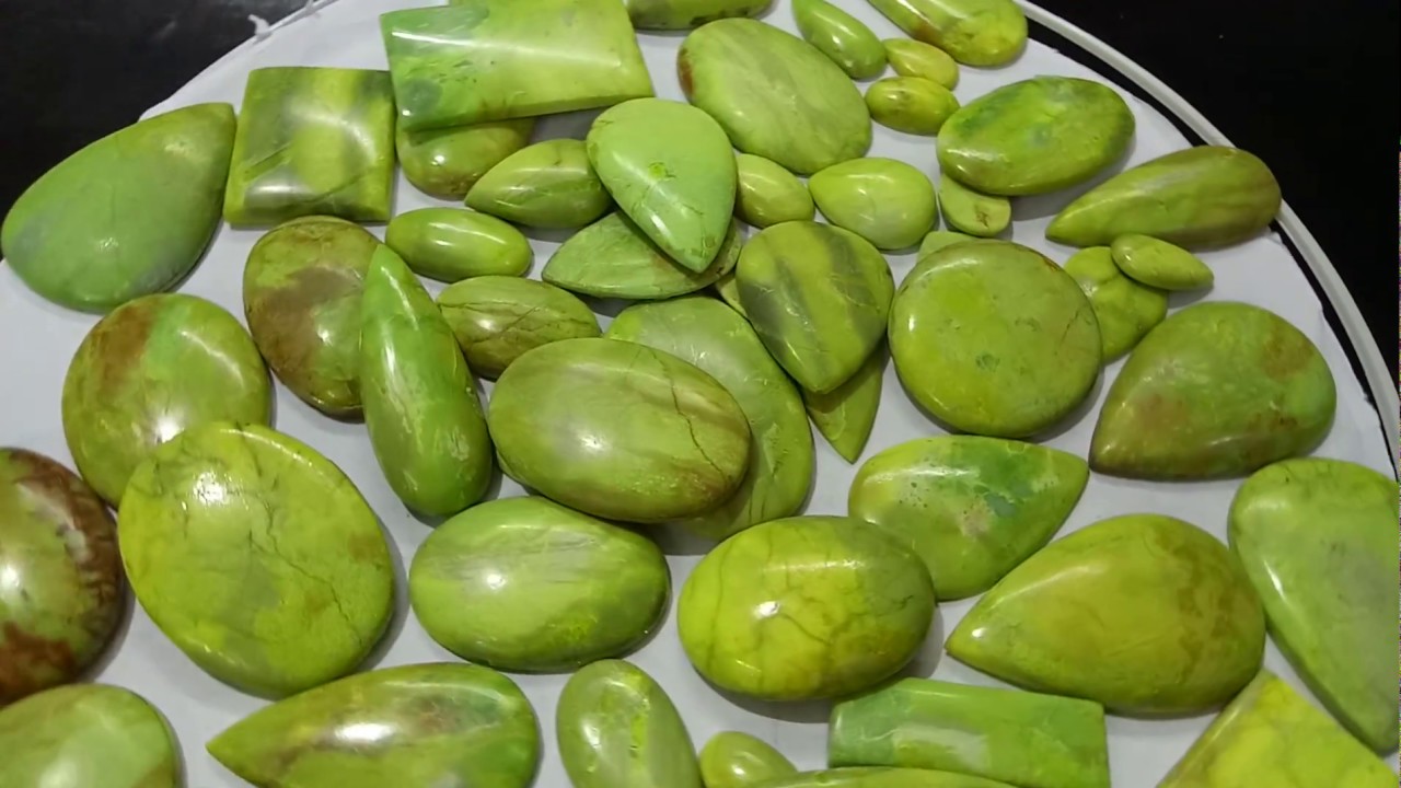 Buy Gaspeite Gemstone Wholesale Lots - YouTube