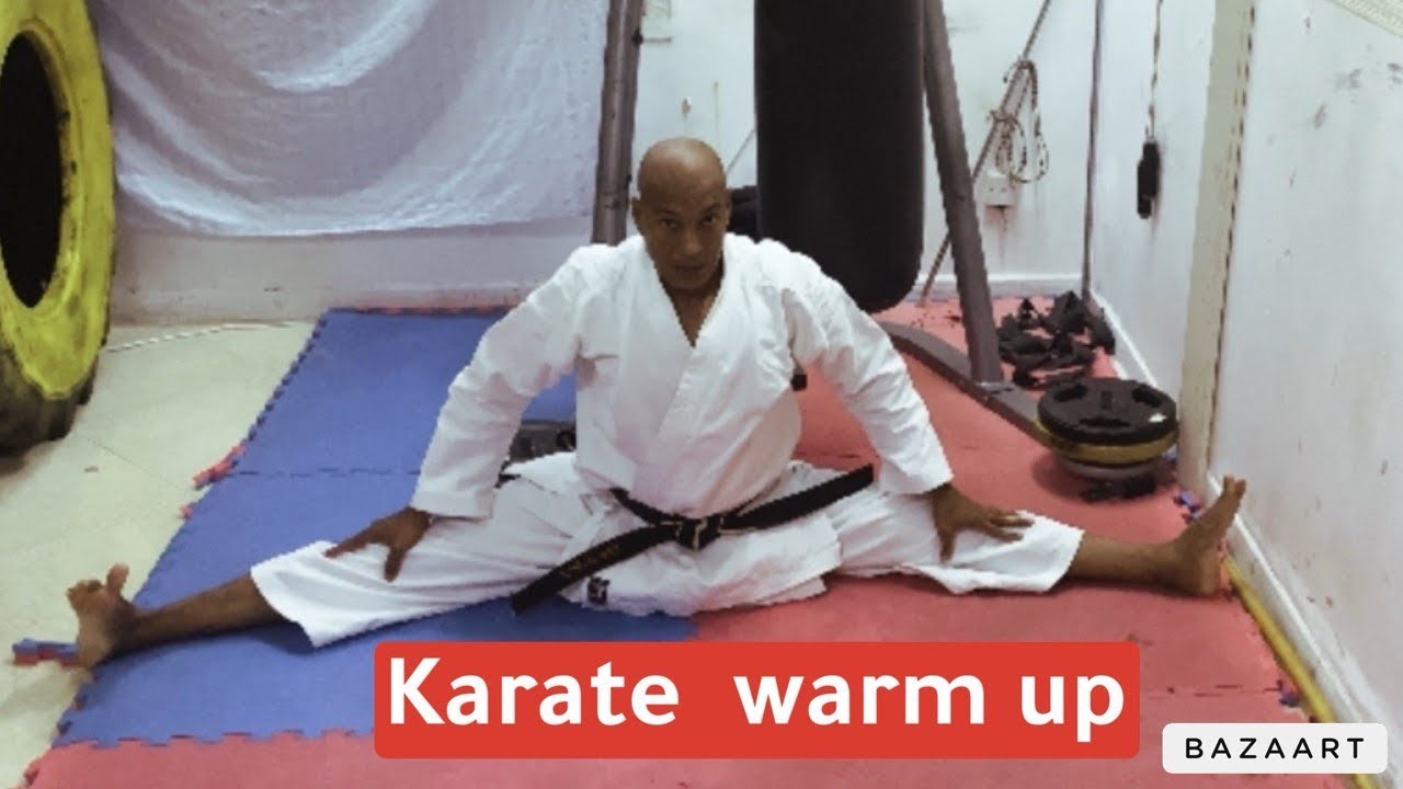 Karate warm up exercises karate - YouTube