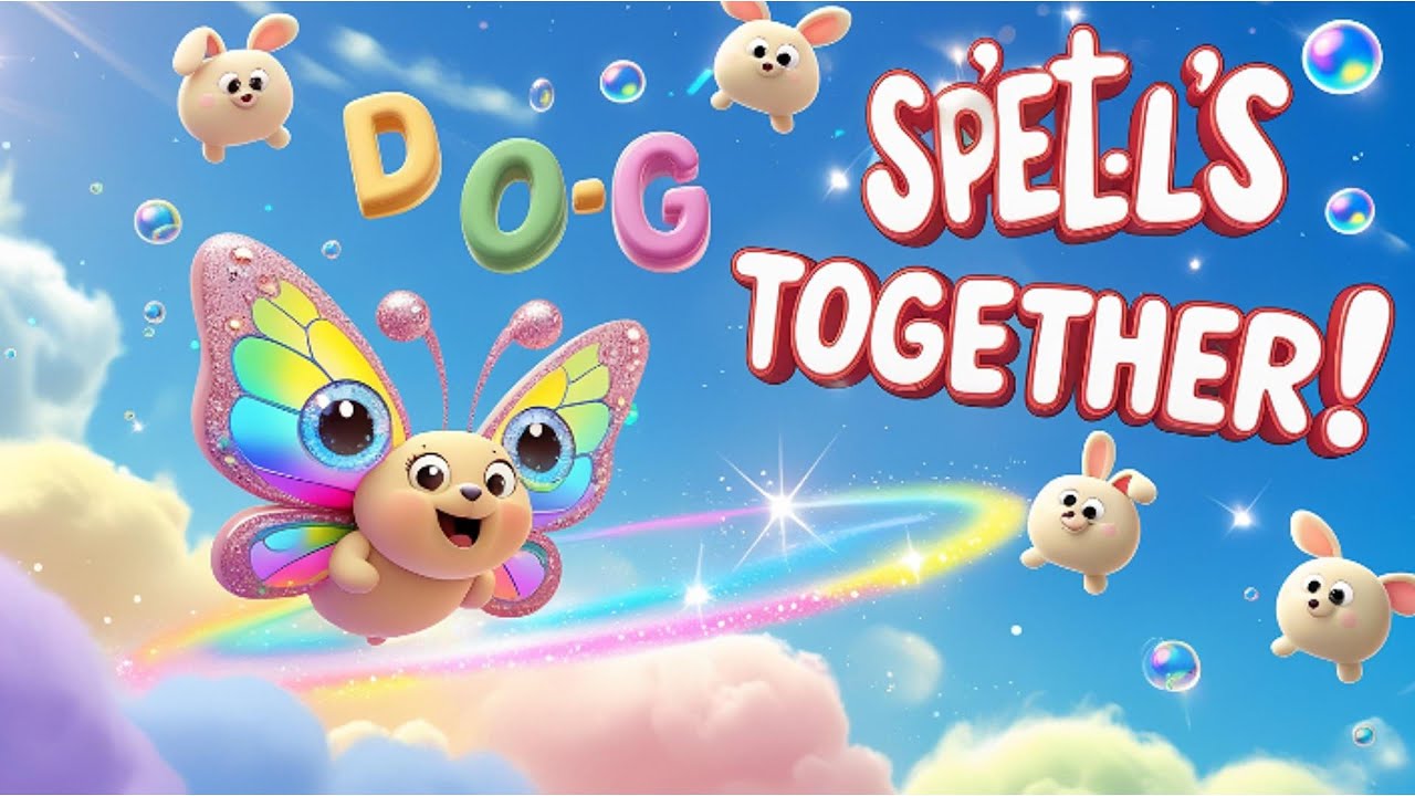 “ABC Animal Spelling Song 🎶 | Learn to Spell DOG, CAT, RABBIT & More ...