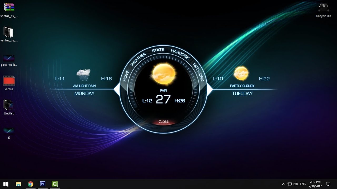 Ventuz cool Windows desktop customization |Windows customization| - YouTube