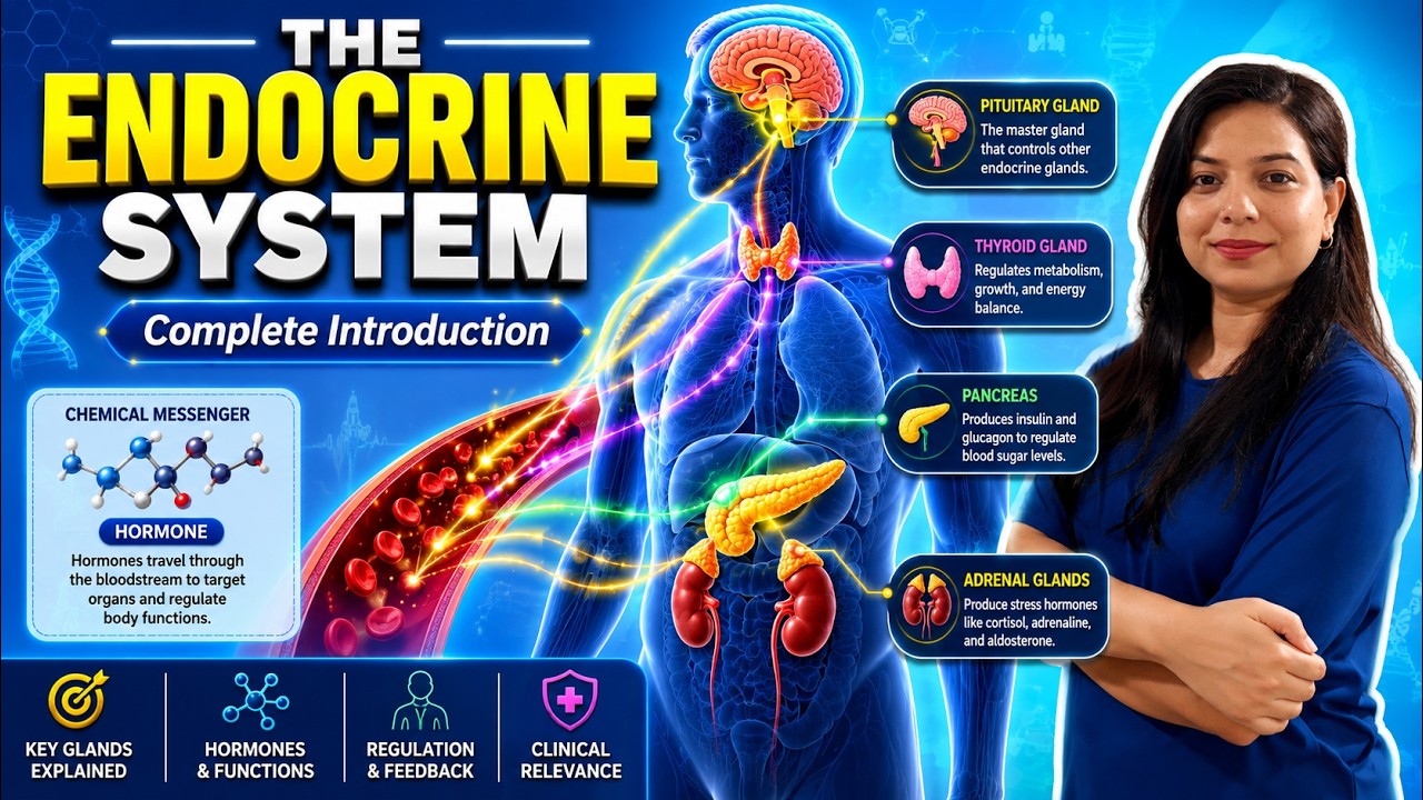 Endocrine System Anatomy and Physiology | Introduction & Definition in ...
