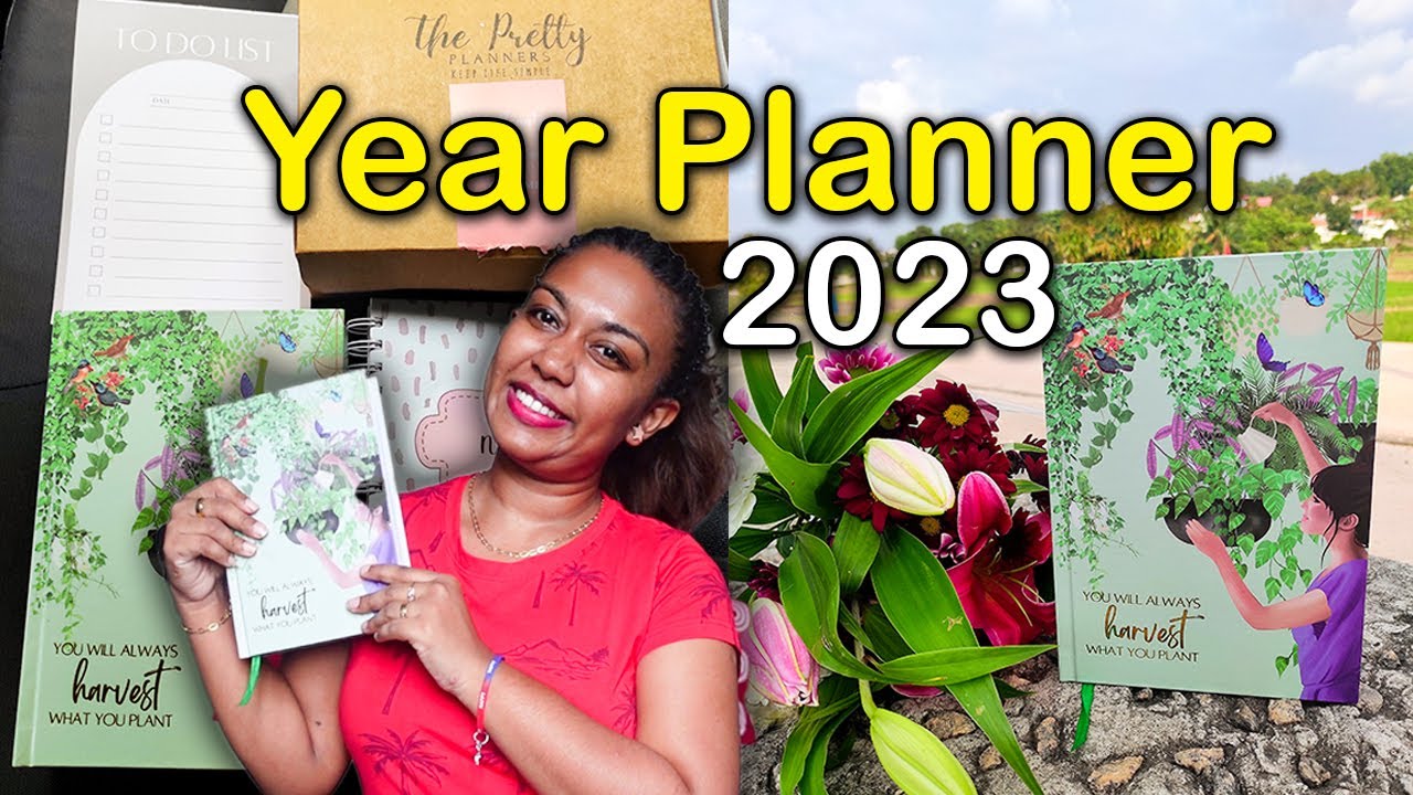 2023 Year Planner | How to make a Year Planner | My Year Plan ...