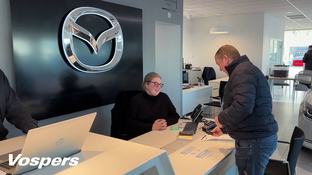 Welcome to Vospers Mazda in Truro - Customer Journey - YouTube