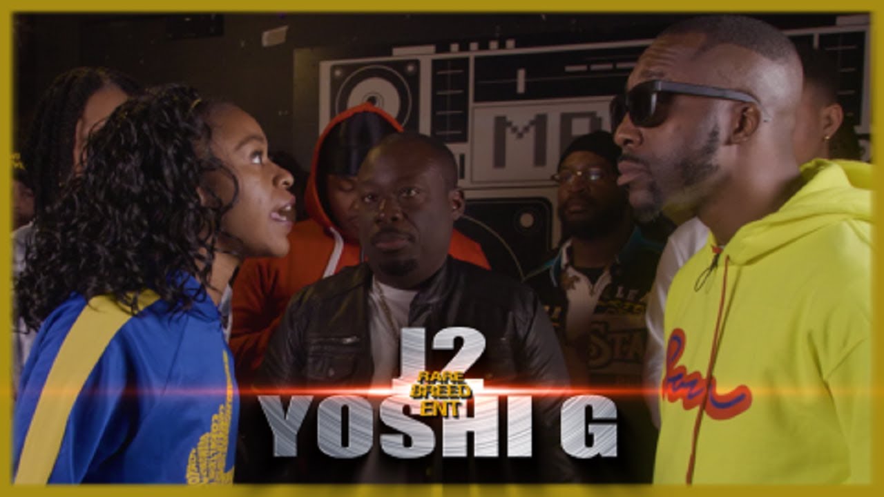 YOSHI G VS J2 RAP BATTLE - RBE - YouTube