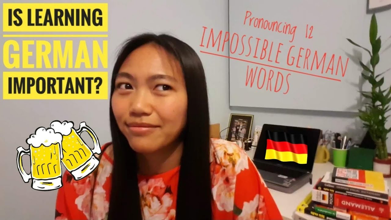 Why I Decided to Learn German & Pronouncing Hard German Words Challenge ...