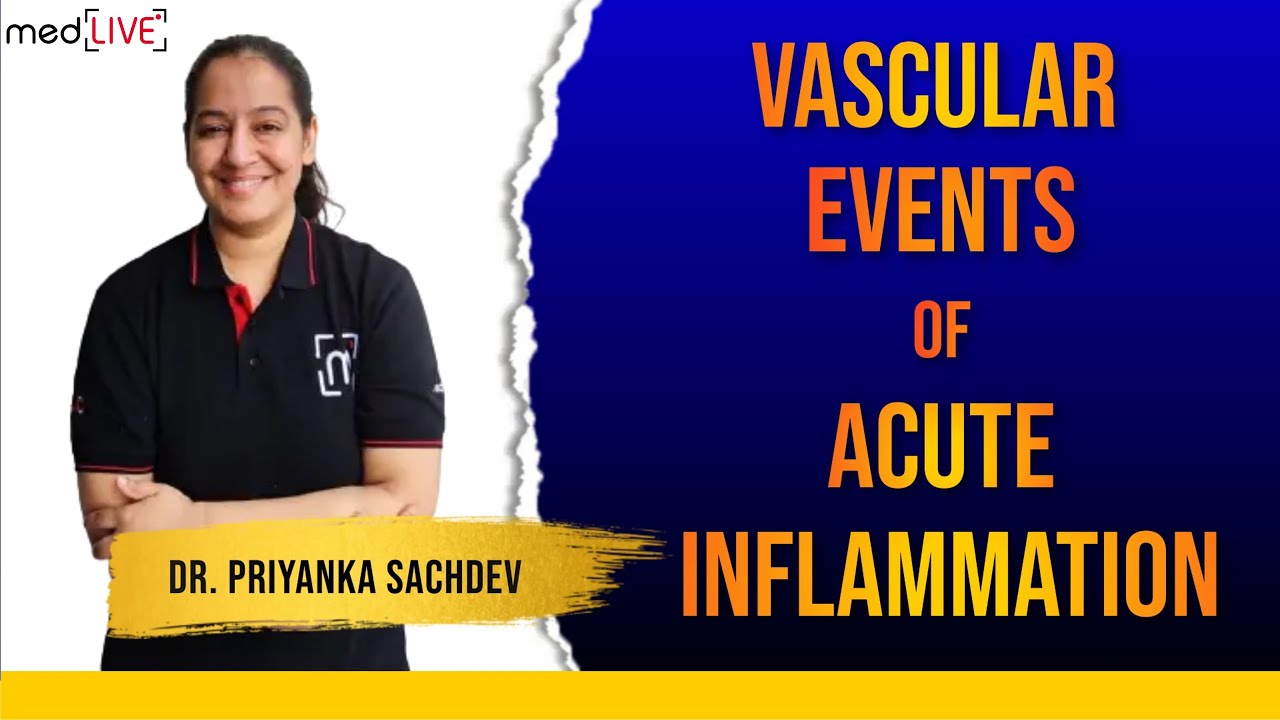 Vascular Events Of Acute Inflammation | MedLive | Dr. Priyanka Sachdev ...