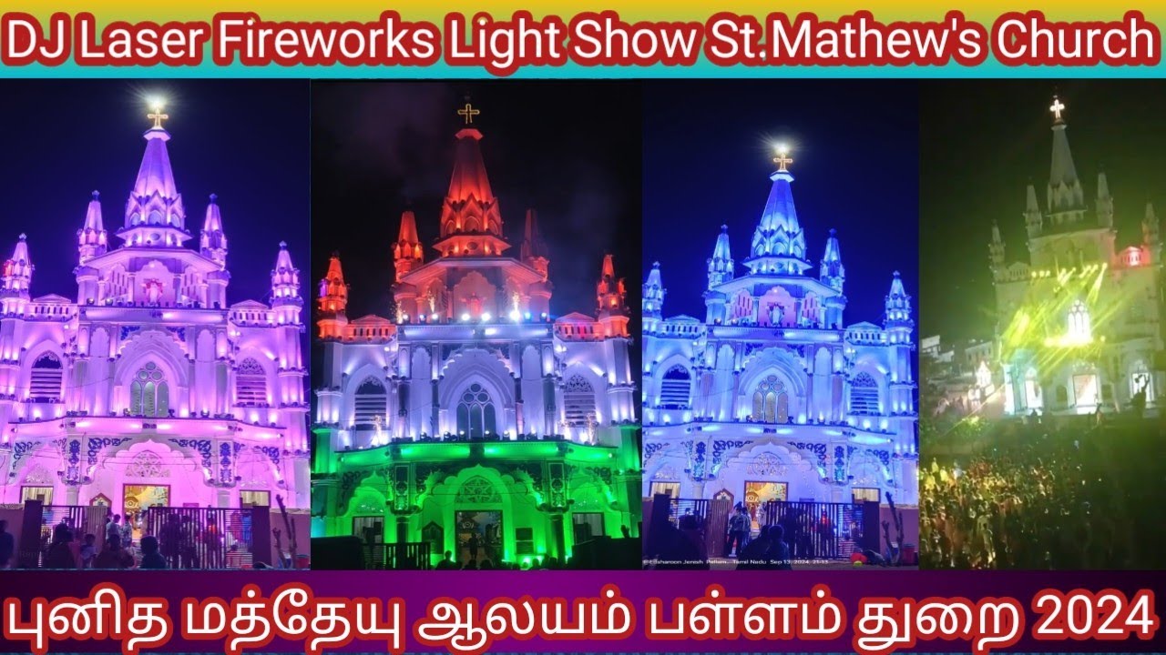 PALLAM THURAI | Church Fest | Light Show 2024 - YouTube