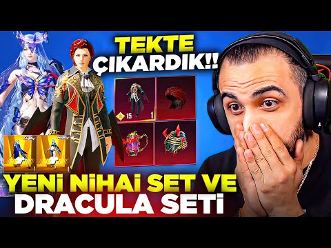 KONT DRACULA SETİ GELDİ!! YENİ NİHAİ SET 😱 HEPSİNE BİRDEN TEK ATTIK!! | PUBG MOBILE