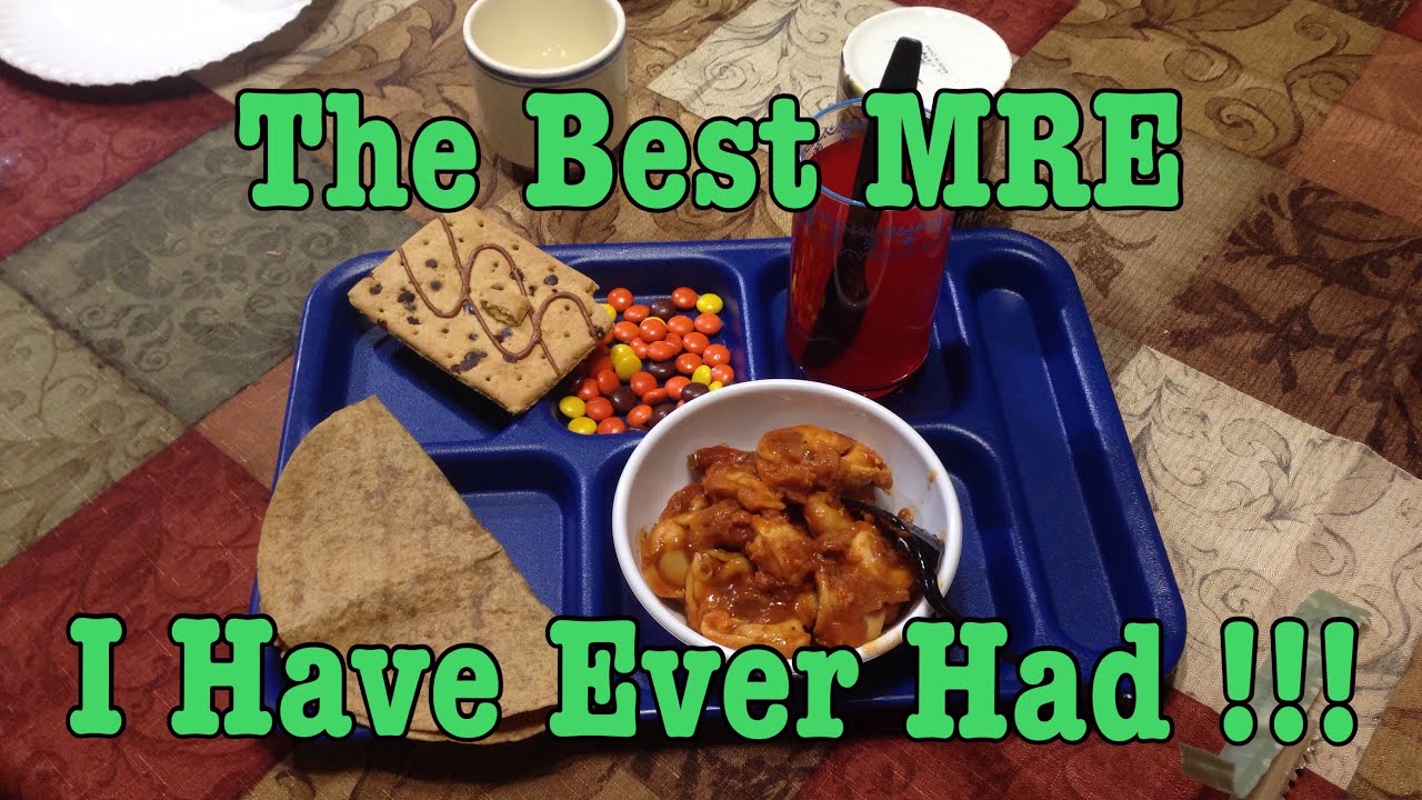 Eversafe Civilian MRE Review Menu No. 6 Cheese Tortellini - YouTube