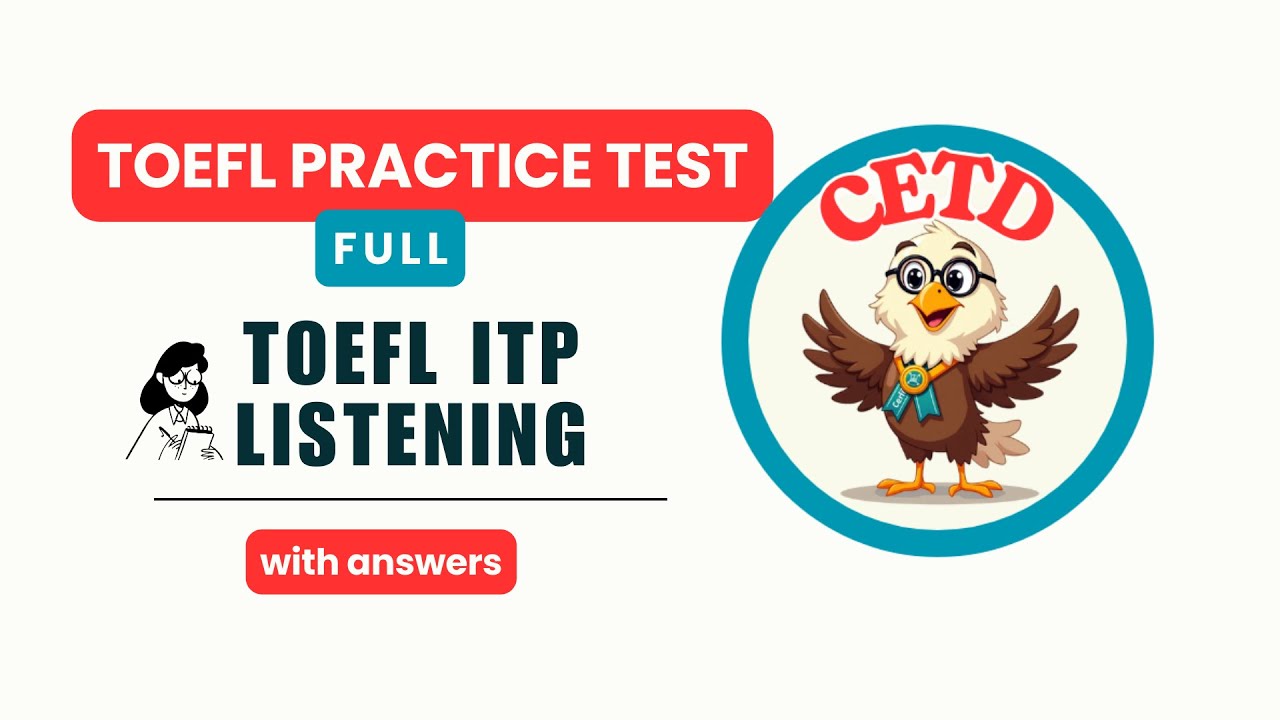 FULL TOEFL ITP Listening Test with Answers | Practice & Improve Your ...