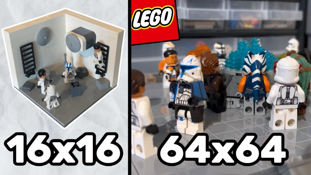 I built 3 CLONE bases in 3 different sizes… - YouTube