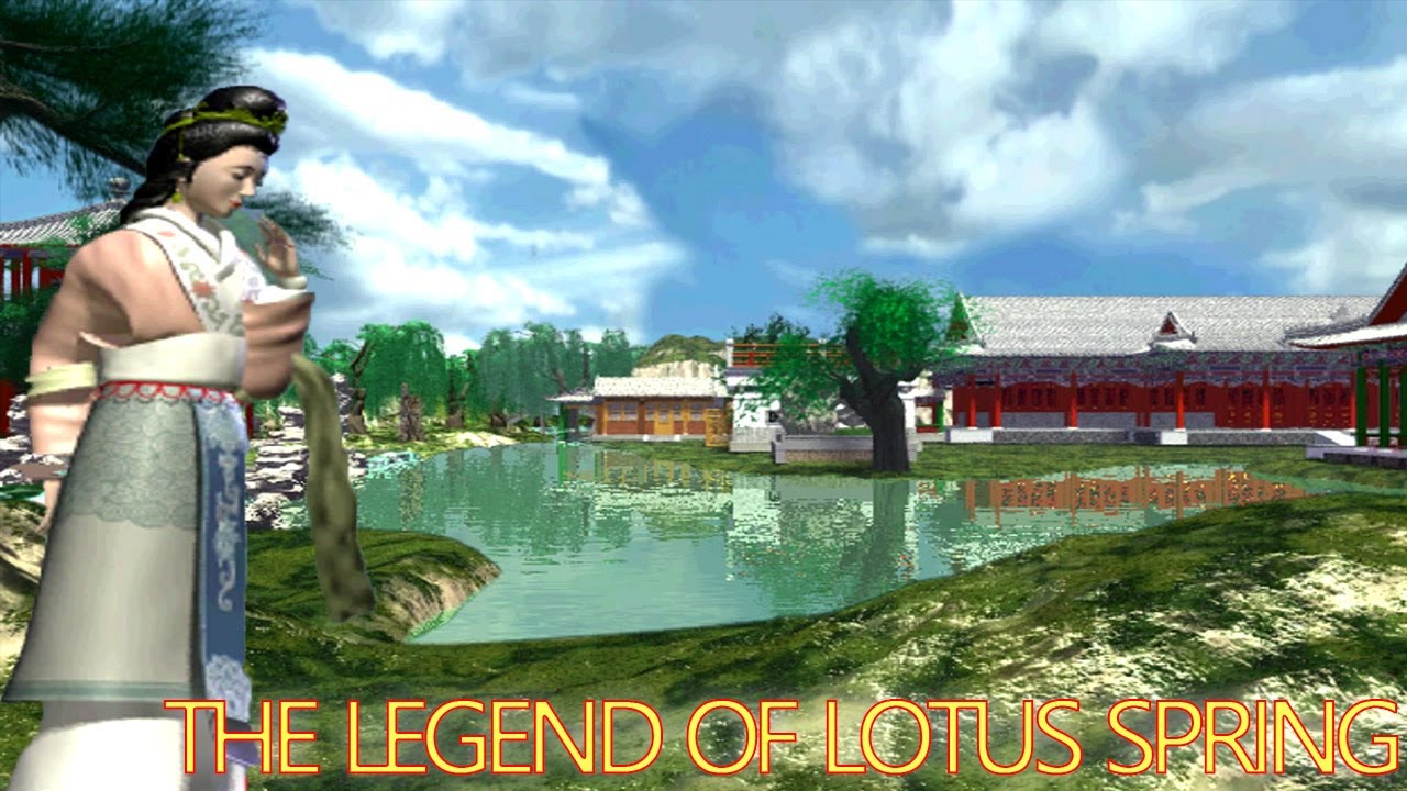 The Legend of Lotus Spring (Windows game 2000) - YouTube