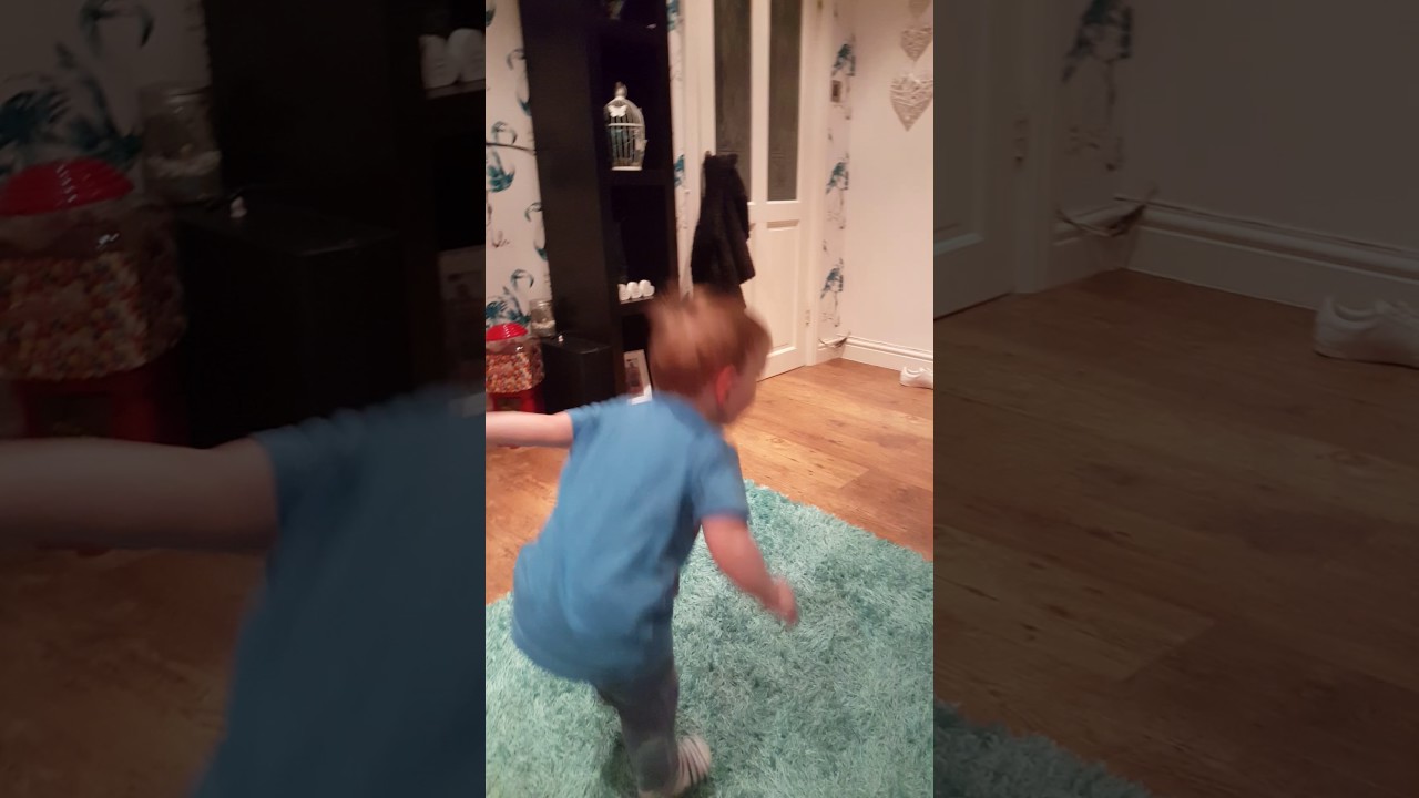 Toddler singing marching on together. - YouTube