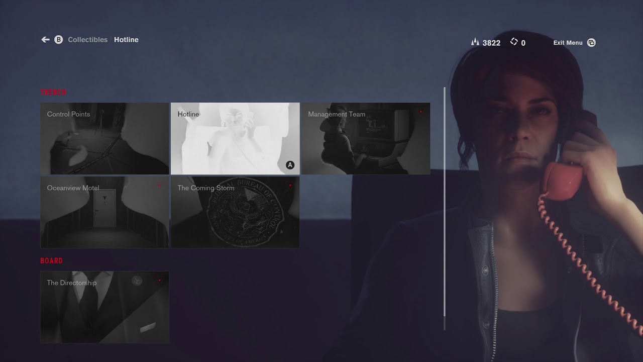 Control - Collectibles: The Coming Storm, Oceanview Motel & The ...