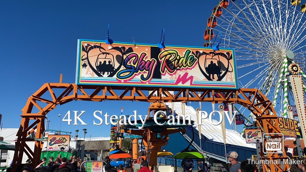 Thrill Cam: Florida State Fair Skyride (4K) - YouTube