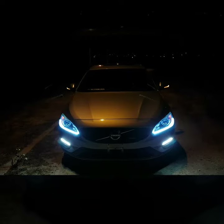 volvo s60 led drl secuencial Master angel eyes chile +56971951812 - YouTube
