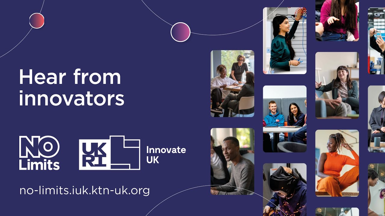 Innovate UK No Limits: Connecting people to new opportunities - YouTube
