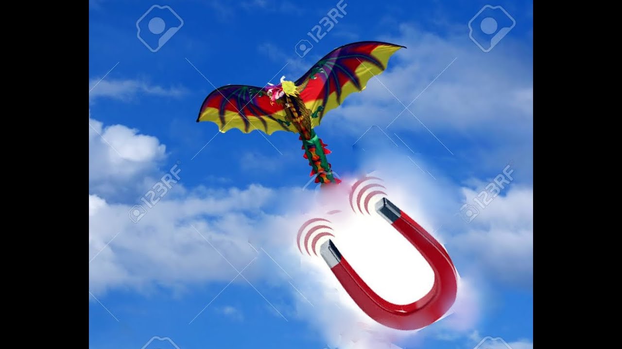 How to Fly a Kite With Magnet. |DIY| The Most Creative Trick | - YouTube
