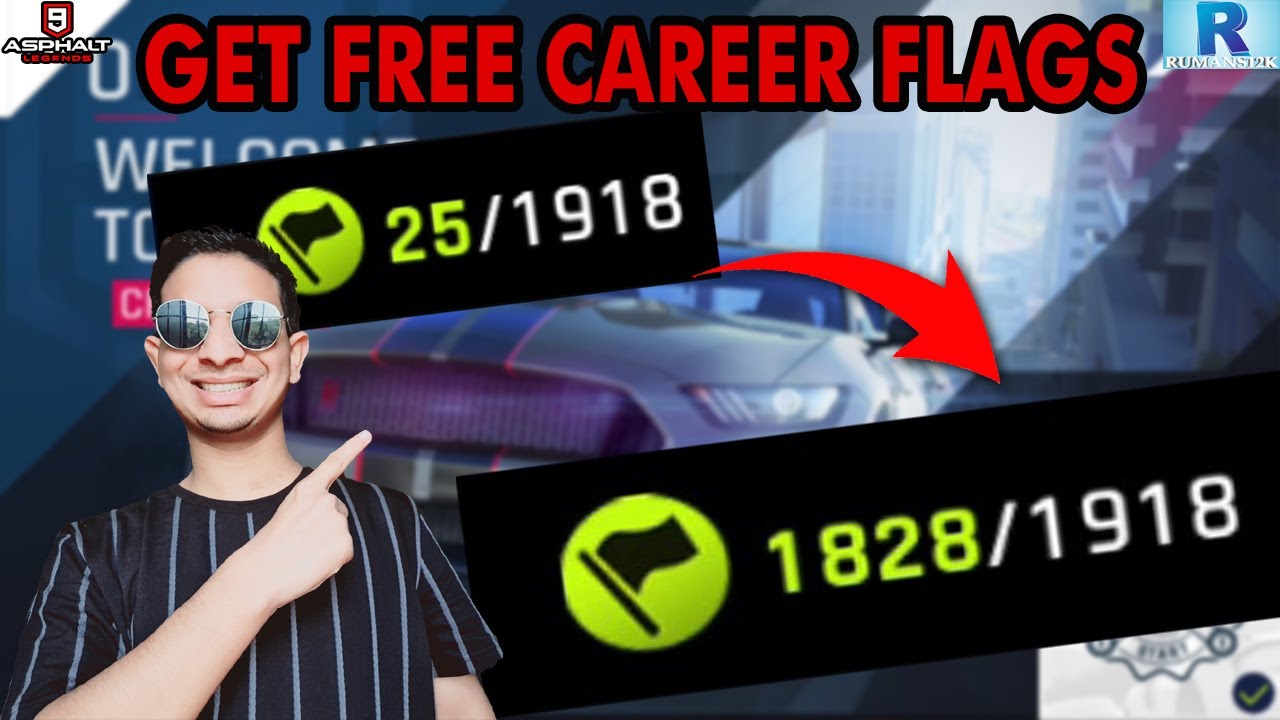 HOW TO GET CAREER FLAGS IN ASPHALT 9 | GET FREE CAREER FALGS ASPHALT 9 ...