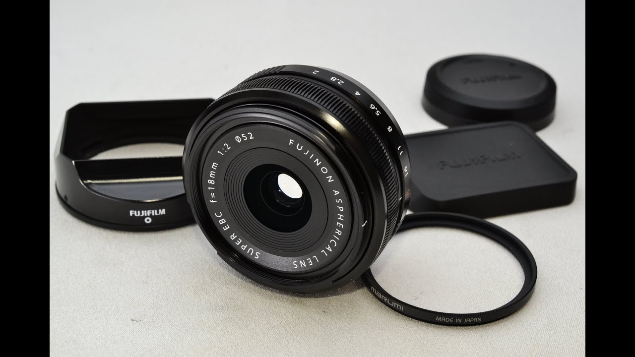 Recommend film camera collection Fujifilm XF 18mm F2 R Black Camera ...