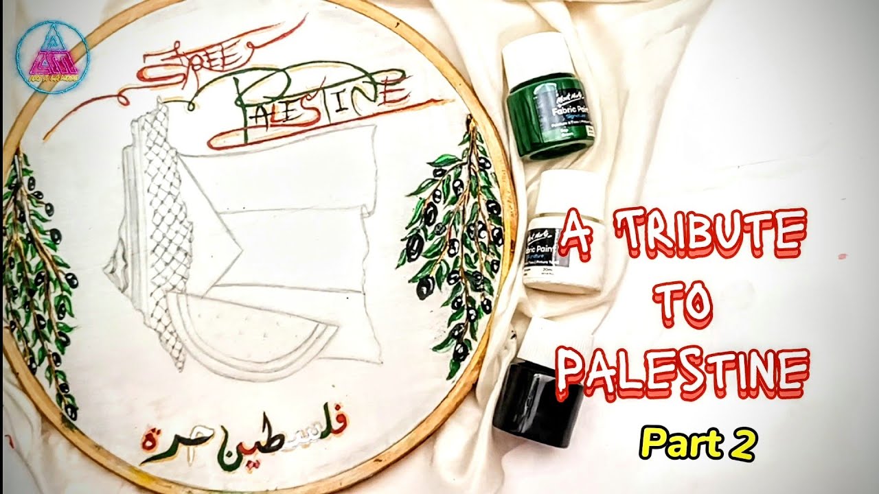 A tribute to P-lestine | P_alestine artwork | fabric art | painting ...