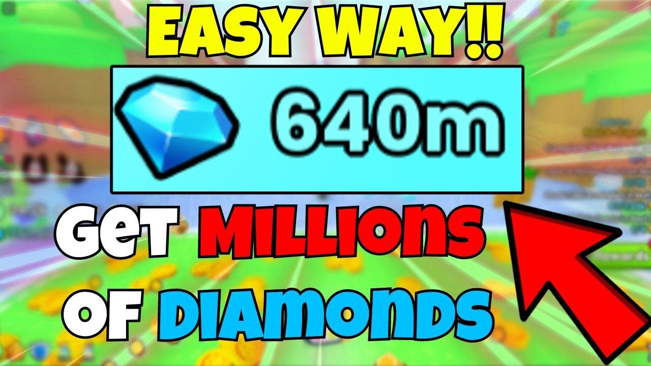 *F2P*| 💎 Get MILLIONS of DIAMONDS doing THIS in Pet sim 99 (Roblox ...