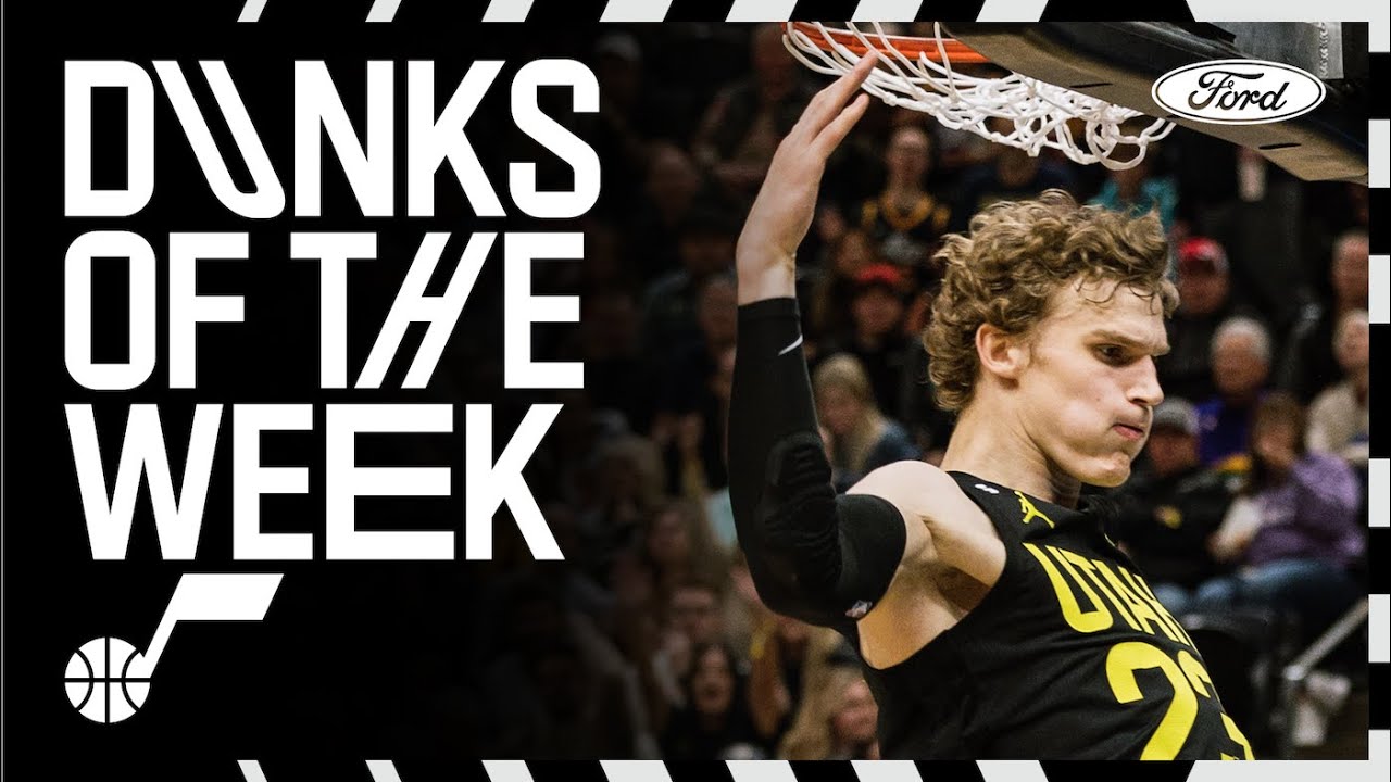 Kelly with the HUSTLE and the SLAM 💥 | #DunksoftheWeek | UTAHJAZZ - YouTube