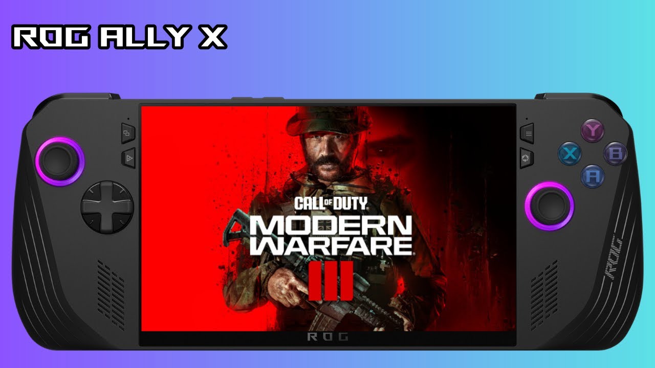 Asus Rog Ally X: Call of Duty: Modern Warfare III Campaign Gameplay ...