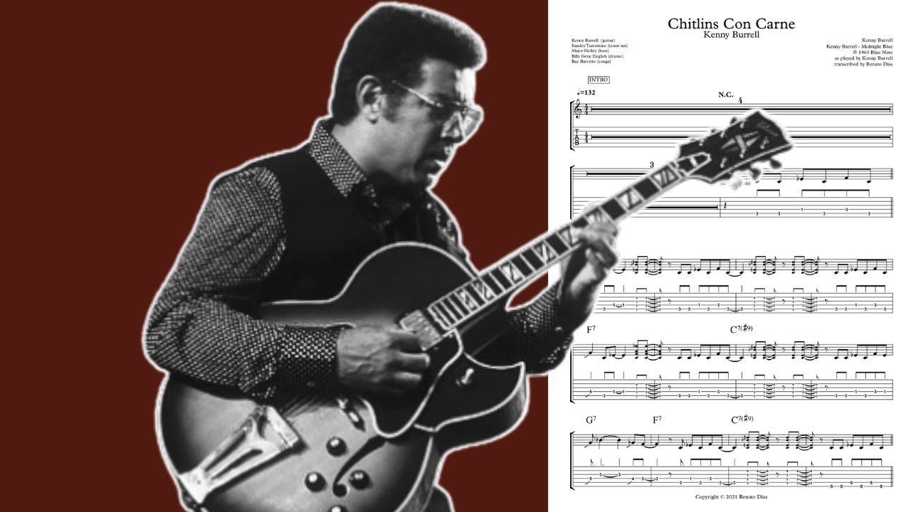 Chitlins Con Carne - Kenny Burrell (Transcription) - YouTube