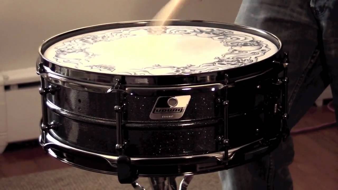 Customized Ludwig Acrolite Snare - YouTube