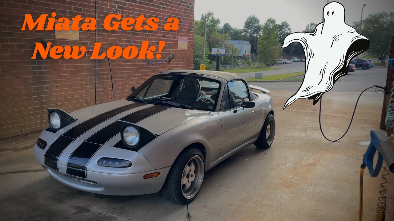 HALLOWEEN THEMED MIATA!!! - YouTube