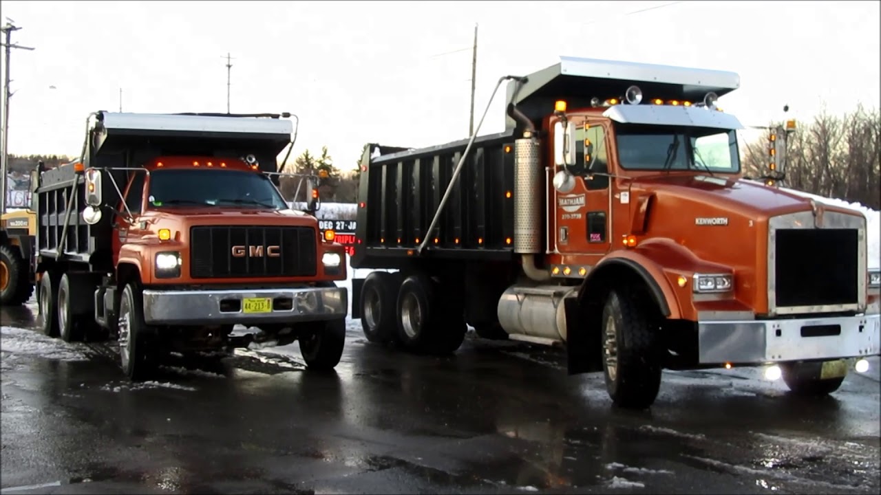 Random Dump Truck Spotting - YouTube