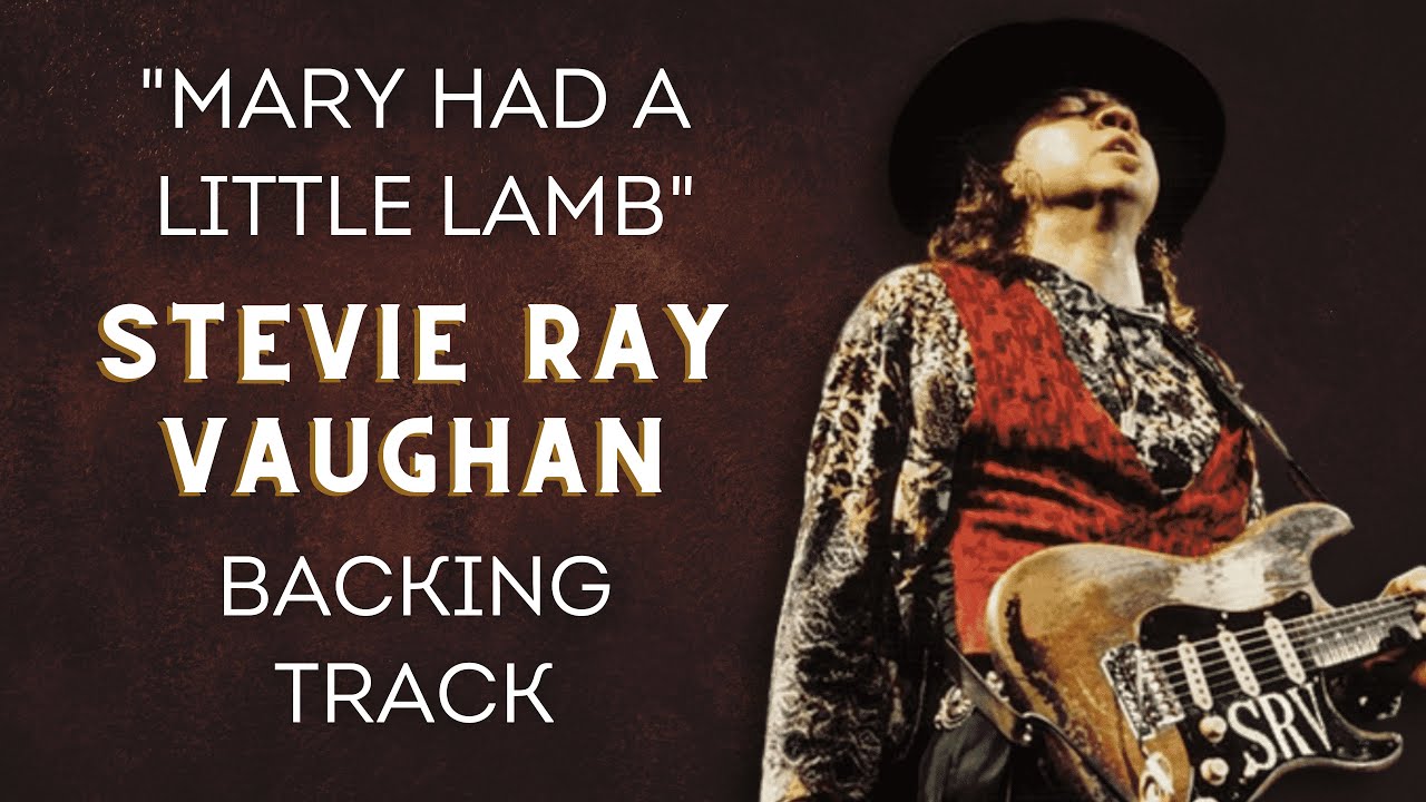 Mary Had a Little Lamb - Stevie Ray Vaughan Blues Backing Track in D# ...