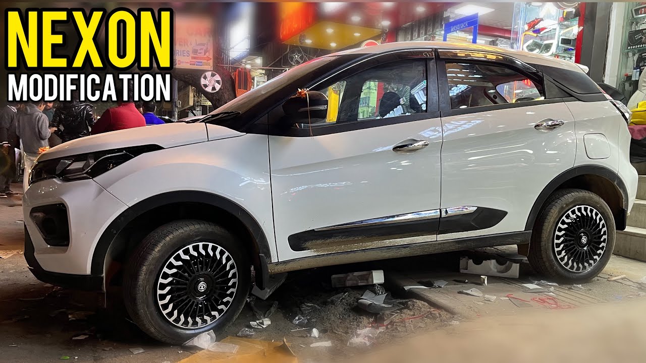Tata Nexon Base Model XE Full Modification 🔥 Vahan Modification - YouTube