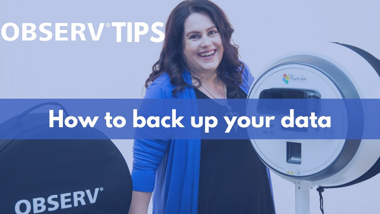 How to back up the Observ App - YouTube