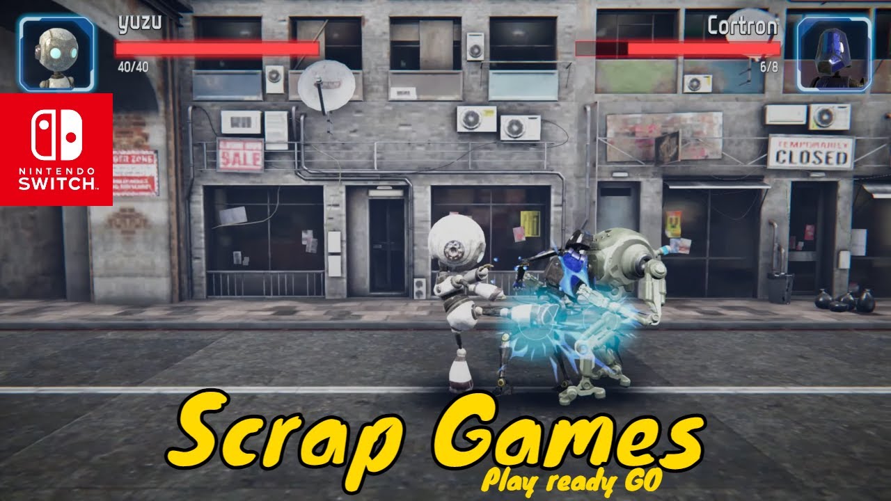N. SWITCH Scrap Games PLAY READY GO - YouTube