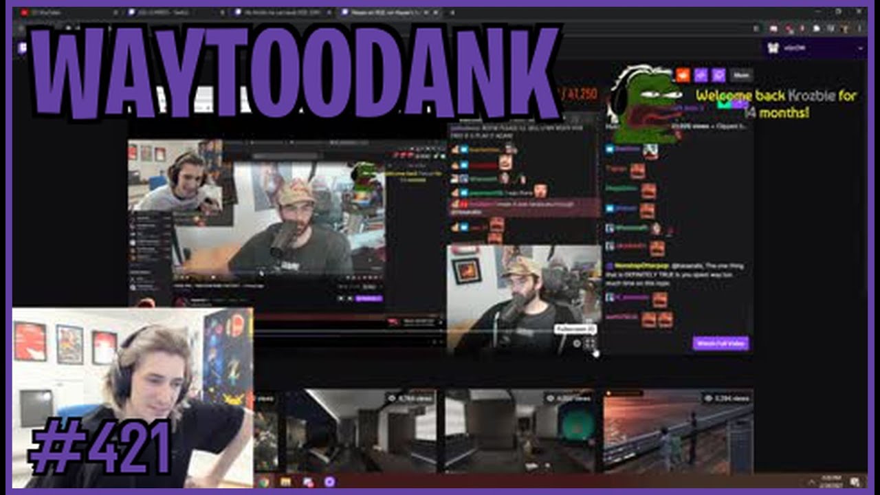 WAYTOODANK - Most Viewed Twitch Clips Of The Day #421 - YouTube