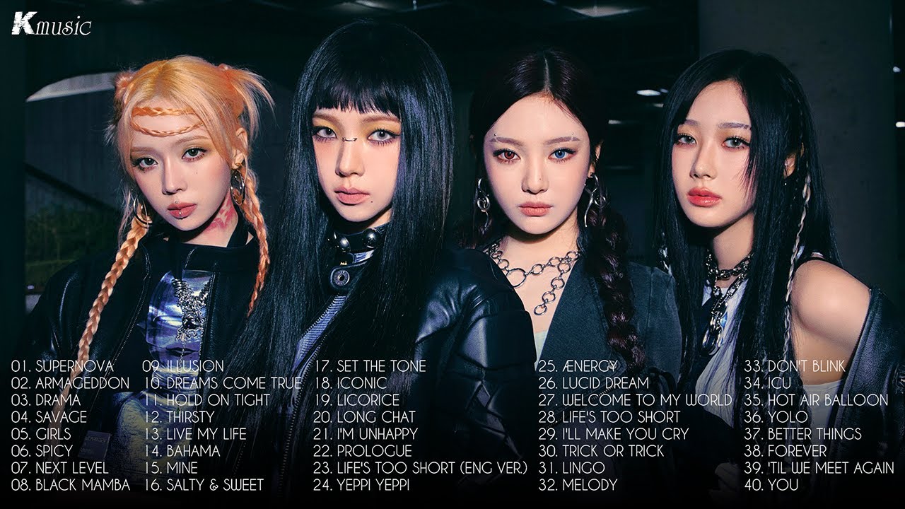 AESPA (에스파) FULL ALBUM PLAYLIST 2024 - YouTube