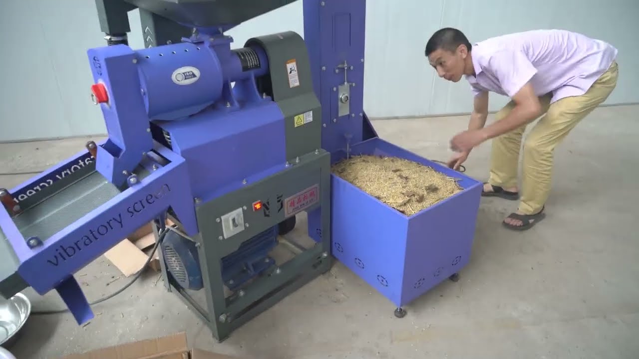 6N70 Pro Max Commercial Type Rice Huller,4 amazing functions you can ...