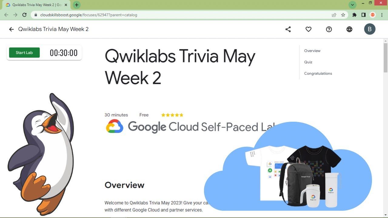 Qwiklabs Trivia May Week 2 Lab Solution Youtube