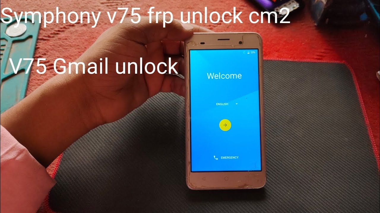 Symphony V75 frp unlock Cm2 - YouTube