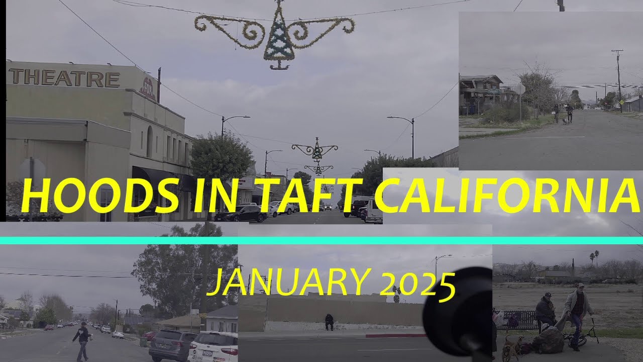 Hoods In Taft, California January 2025 - YouTube