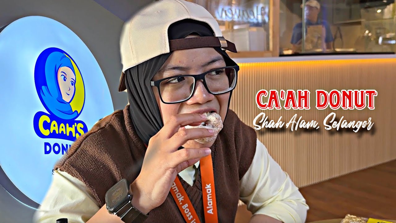 Nak cari donut memang pegi CAAH DONUT je la - YouTube